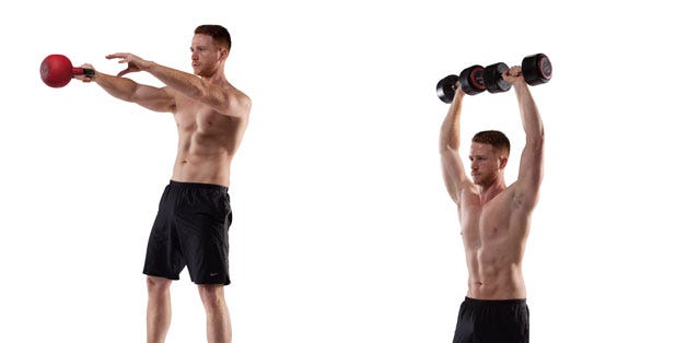 Luke Evans Legs And Arms Workout