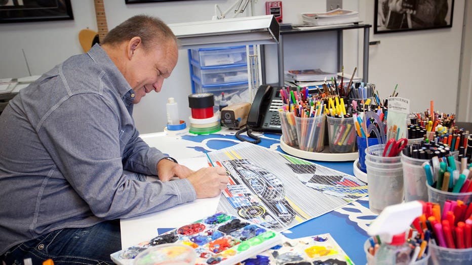 Official Nascar Artist Sam Bass Dies At 57