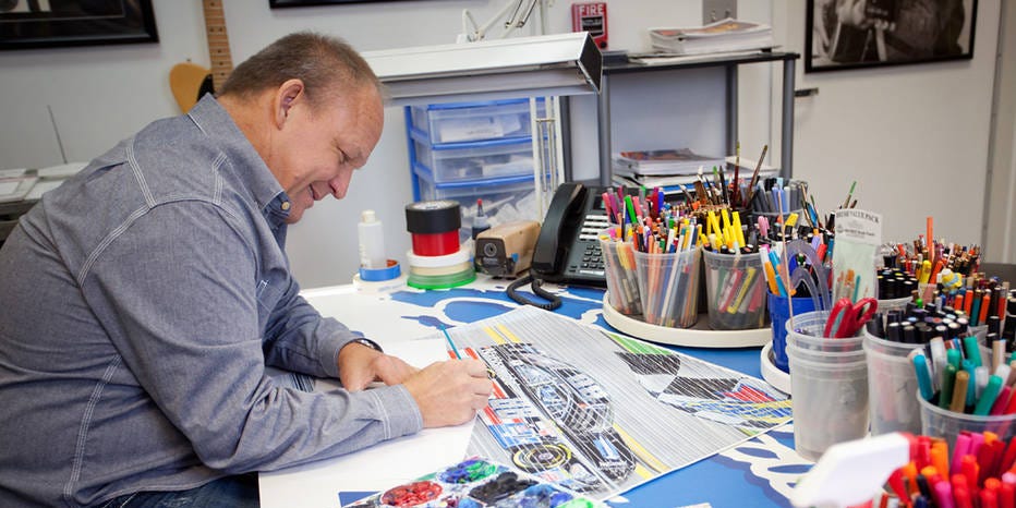 Official Nascar Artist Sam Bass Dies At 57