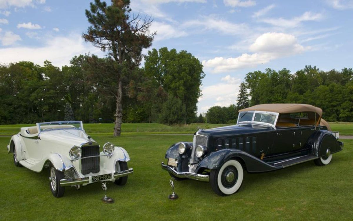 Elegant 1933 One Offs Take Top Honors At The Concours Delegance Of America