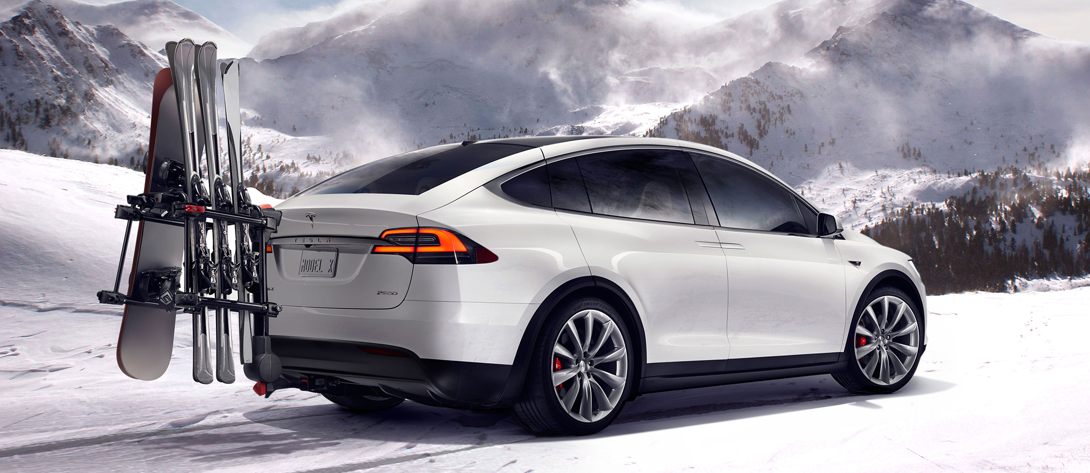 Model x p100d quarter mile store