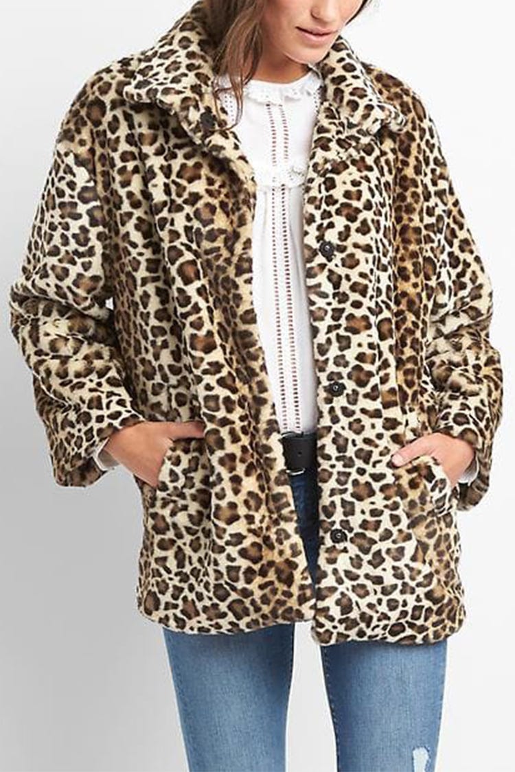 12 Best Leopard Coats For Winter 2018 Leopard Print Fur And Wool