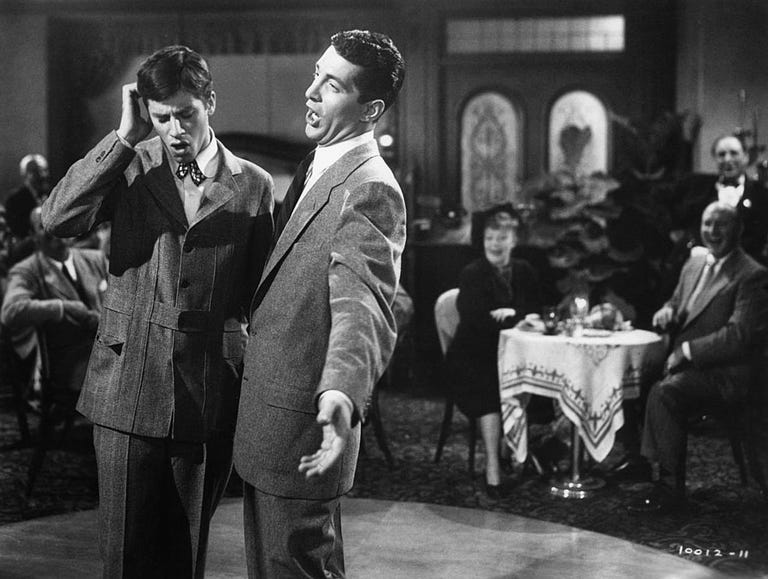 Jerry Lewis And Dean Martins 20 Year Feud Comedy Duo Jerry Lewis And