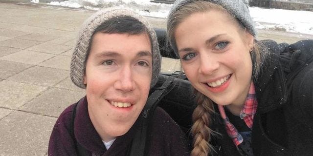 How One Couple Deals With Strangers Who Think Shes His Nurse