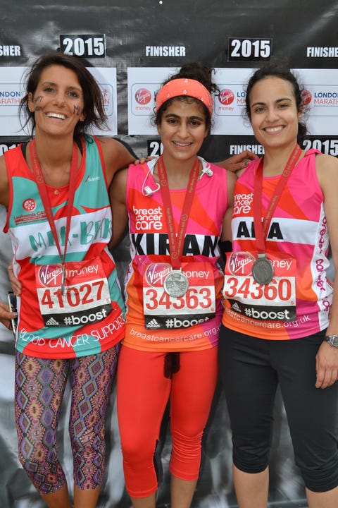 26 Year Old Woman Free Bleeds Proudly Through Her First Marathon