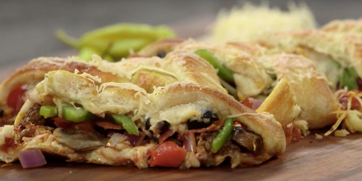 Braided Pizza Bread Recipe Video