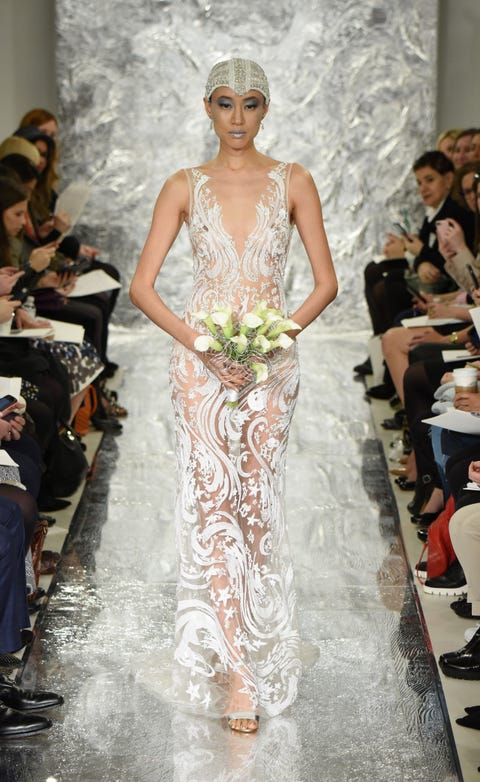 Sexy Naked Wedding Dresses From Nyc Bridal Fashion Week 2017