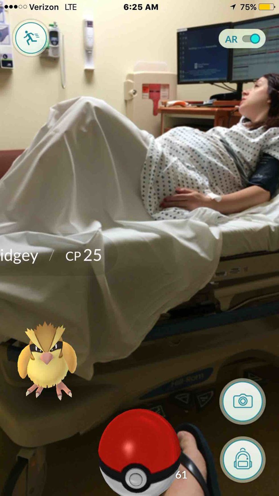 This Man Caught A Pokémon While His Wife Was Giving Birth