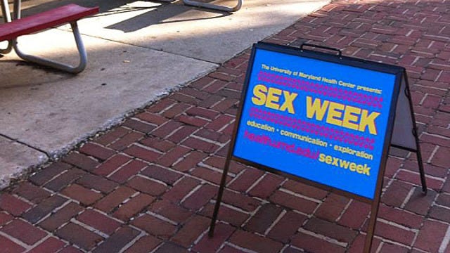 University Of Maryland Sex Week