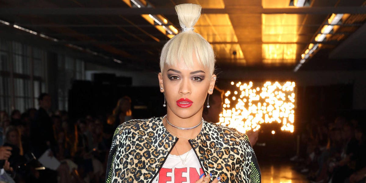 Rita Ora Wears A Bold Teen Cunt Top To London Fashion Week