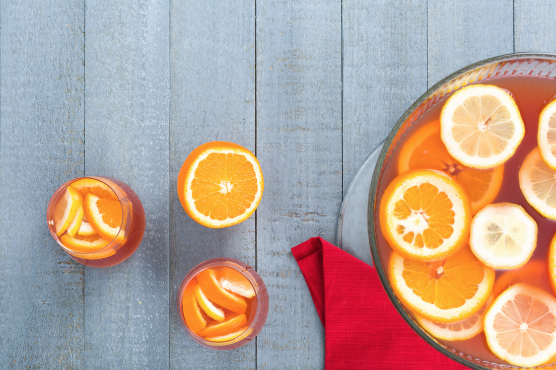Fizzy Cranberry Orange Punch Recipe