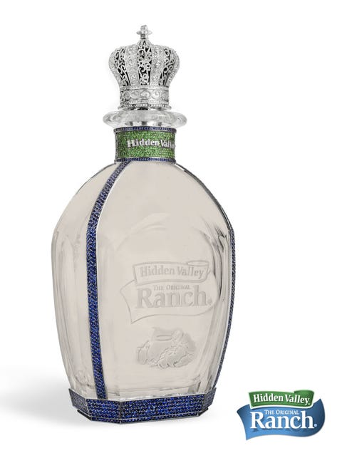 You Can Now Get A Diamond Encrusted Gold Bottle Of Ranch Dressing Worth 35000