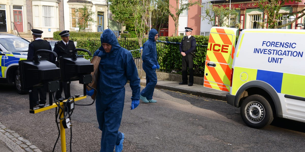 Eastenders Death Aftermath Pictures