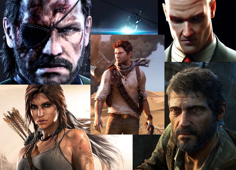 What Do Iconic Game Characters Look Like In Real Life Lara Croft Nathan Drake And More Revealed