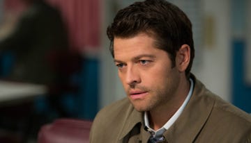 castiel in 'supernatural'