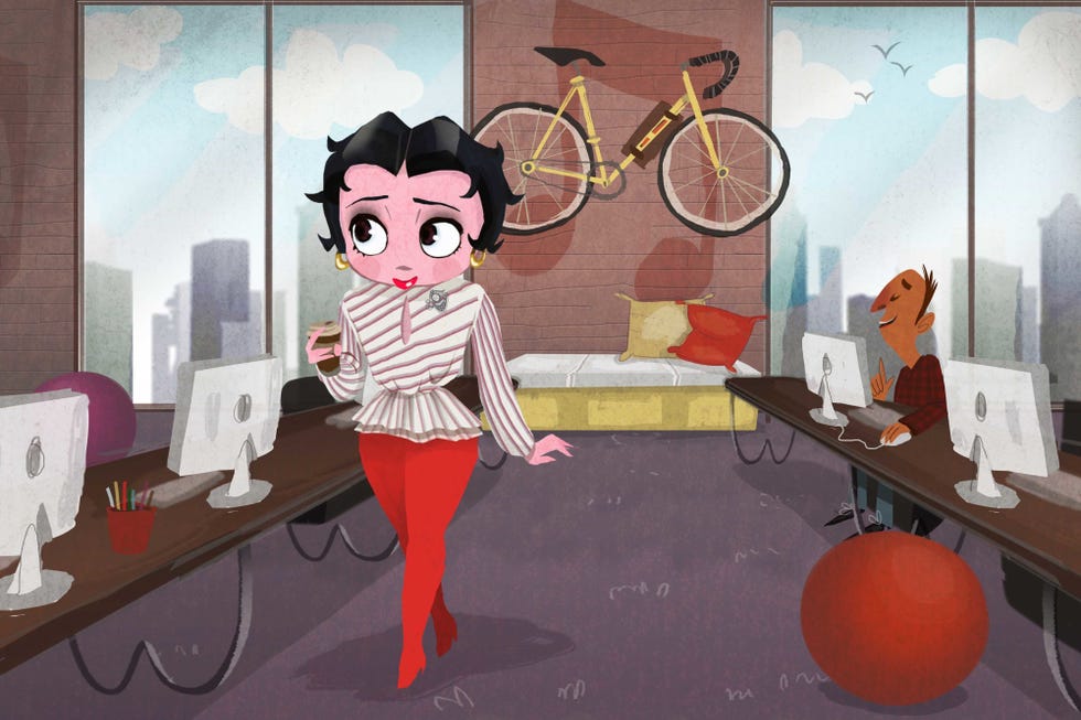 Elle Gives Betty Boop A 2017 Makeover