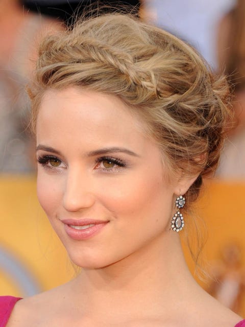Sag Awards Hair How To Dianna Agron