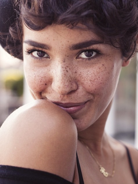 Models With Freckles Seriously Beautiful Speckled Faces