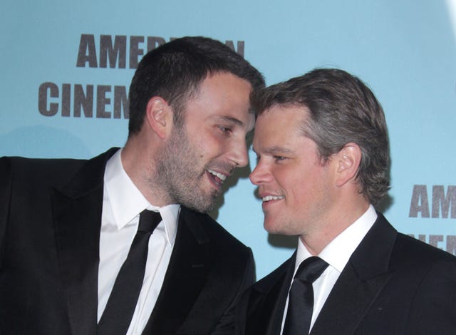 Matt Damon Y Ben Affleck Se Reencuentran