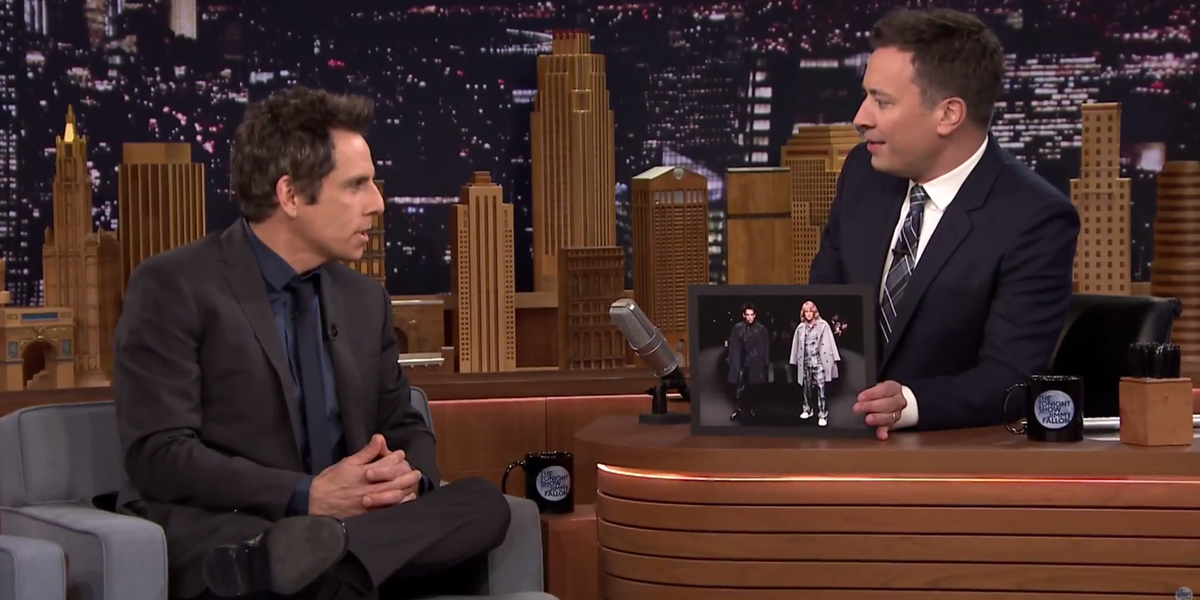 Ben Stiller Talks 'Zoolander 2' Appearance at PFW with Jimmy Fallon Ben Stiller Talks 'Zoolander 2' Appearance at PFW with Jimmy Fallon