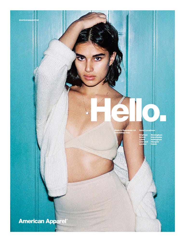 The Nsfw History Of American Apparels Ads