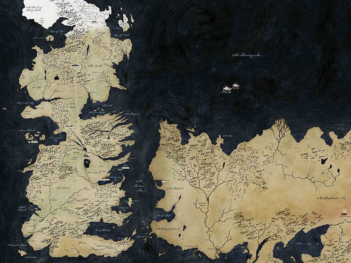 Game Of Thrones Map High Resolution