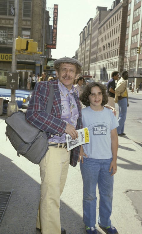 Young Ben Stiller With Jerry Stiller In The 1970s — Ben Stiller Turns 50