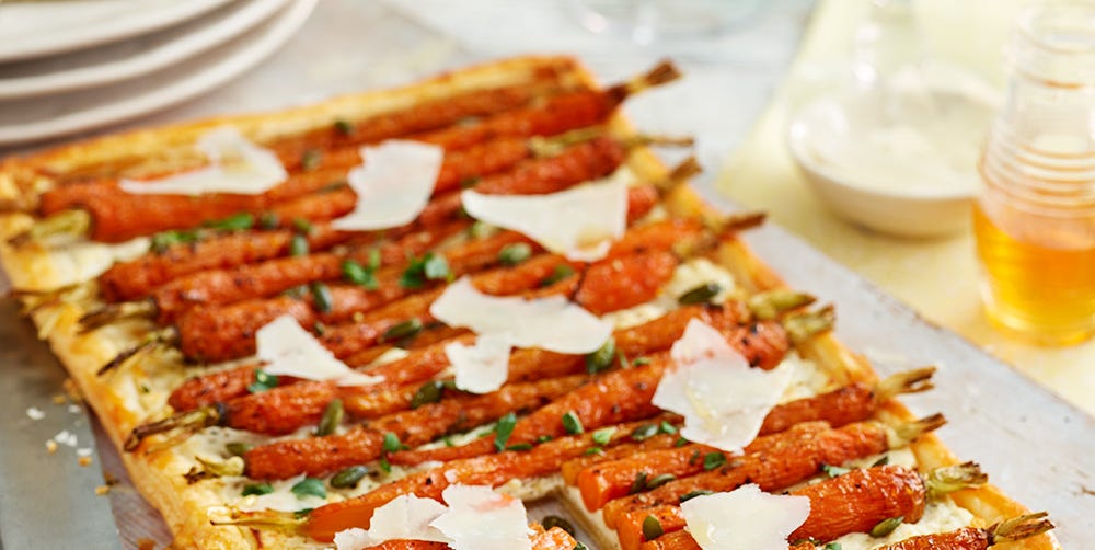 Roasted Carrot And Ricotta Tart Recipe