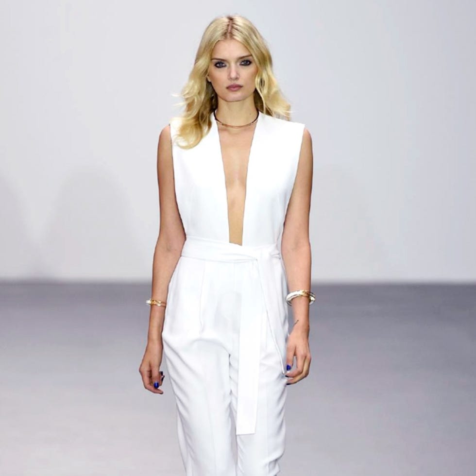 Clothing Fashion Show Shoulder Joint Outerwear White Human Leg