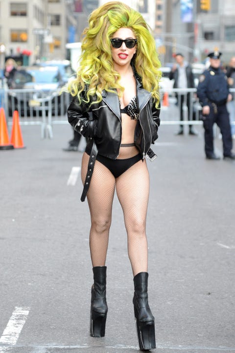 Lady Gaga Wearing Lingerie And Bras As Clothing Lady Gaga 2016 Victorias Secret Fashion Show
