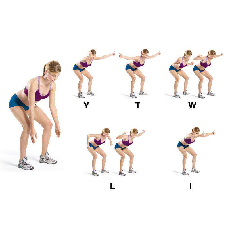 Superset 1b Bent Over Y T W L I
