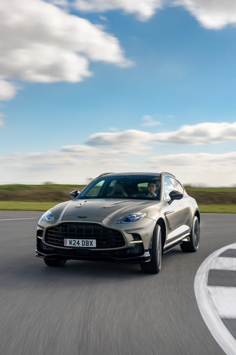 View Photos Of The 2023 Aston Martin Dbx 707 Prototype