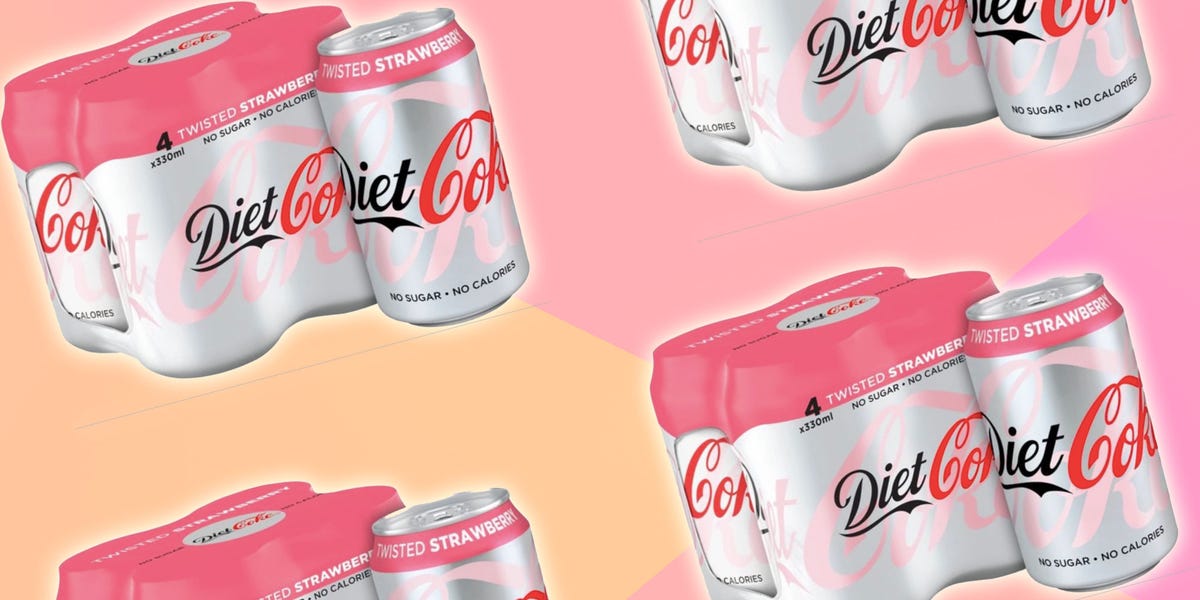 Diet Coke Twisted Strawberry Theres A New Coca Cola Flavour