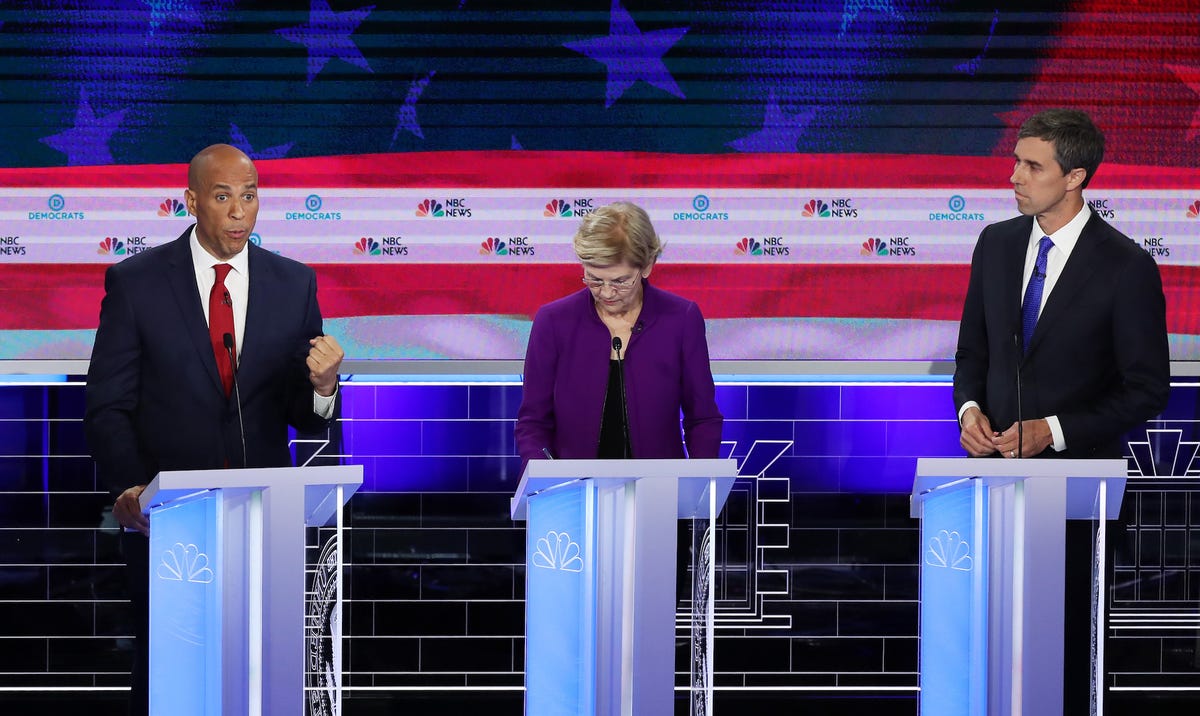 In First 2020 Democratic Debate Candidates Fail To Answer Mitch