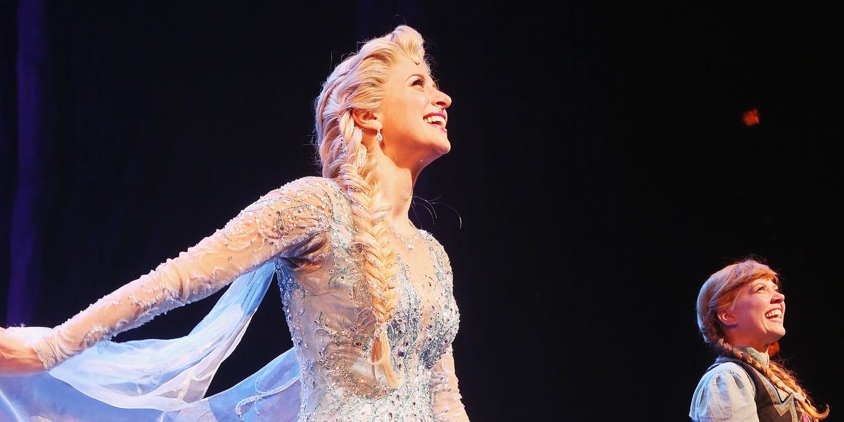 Caissie Levy Sings Let It Go From The Frozen Broadway Musical