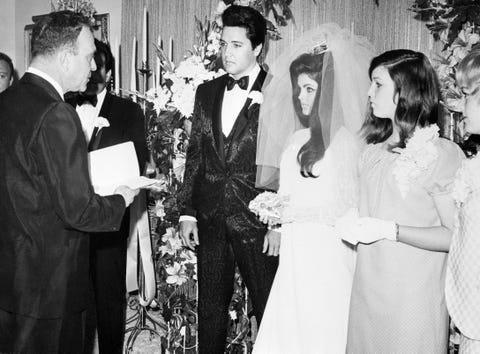Elvis And Priscilla Presleys Wedding 50th Anniversary Of Elvis And