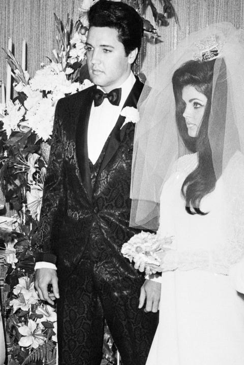 Elvis And Priscilla Presleys Wedding 50th Anniversary Of Elvis And