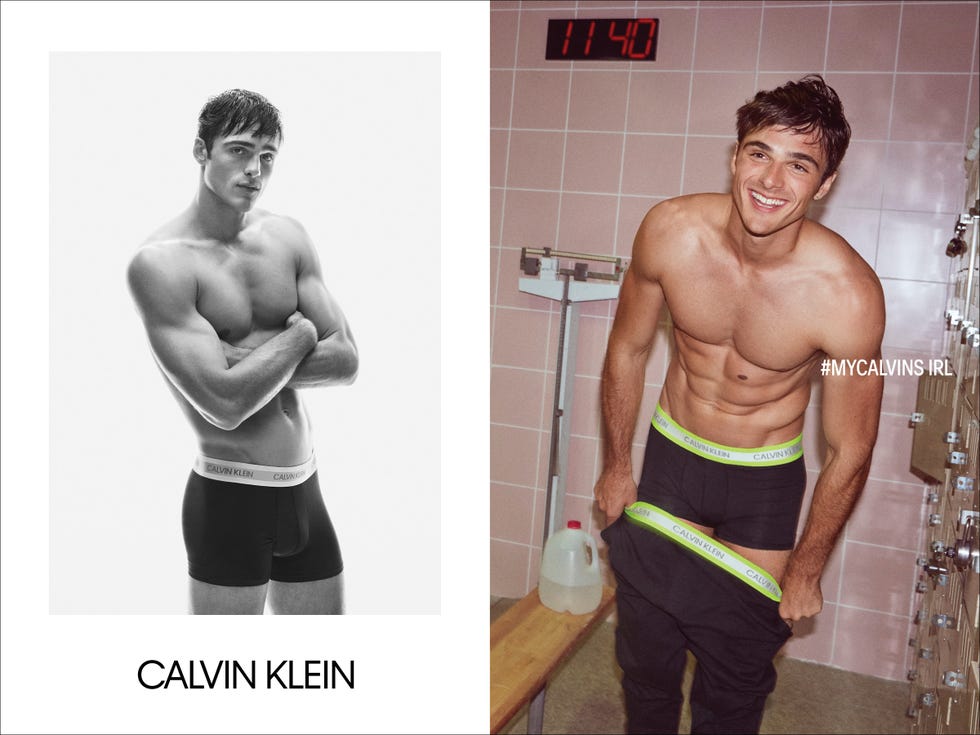 Jacob Elordi Nate Jacobs En Euphoria Se Queda En Calzoncillos En La Nueva Campaña De Calvin