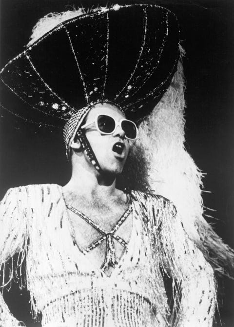 Elton John Sunglasses Photos 50 Years Of Elton Johns Fabulously Over