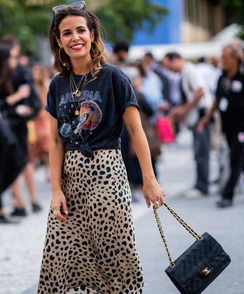 Cómo Combinar Una Falda De Leopardo En 15 Looks Con Mucha Clase