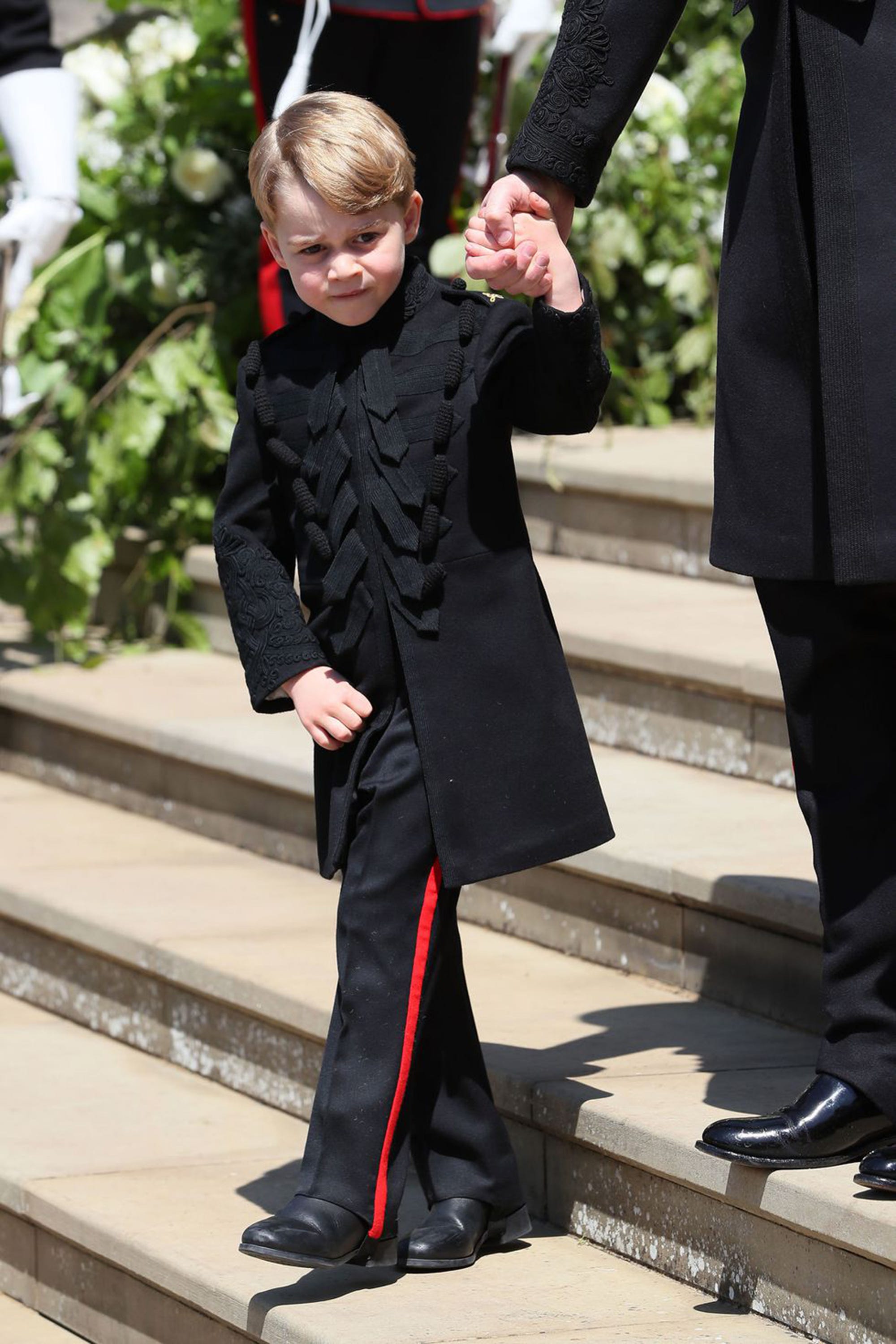 Prince George Wore Pants In Public For The First Time At Harry And