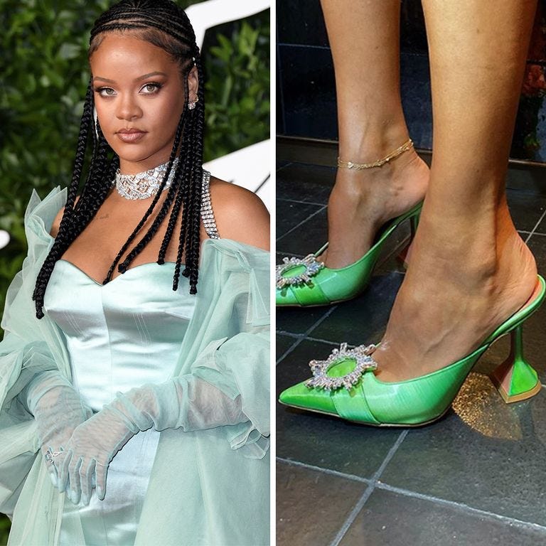 Rihanna Hires Shoe Designer Amina Muaddi For Fenty