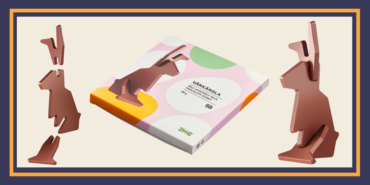 Ikea Is Selling A Flat Pack Chocolate Bunny For Easter
