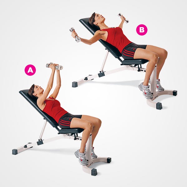 Incline Chest Flies Superset 1