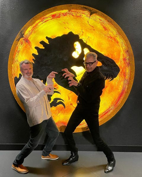 Jurassic World 3s Jeff Goldblum Laura Dern And Sam Neill Reunite