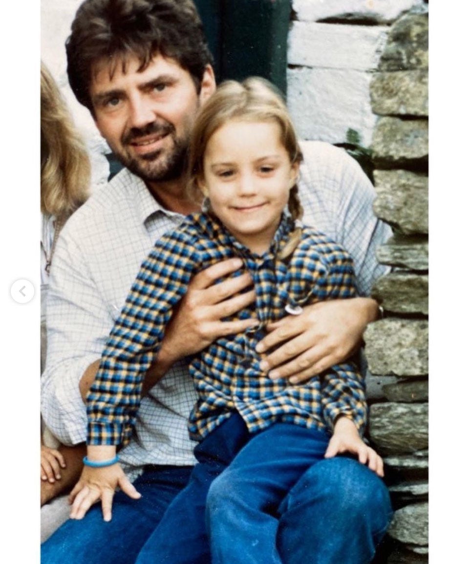 Kensington Palace Shares Photo Of Kate Middleton And Her Dad Michael On