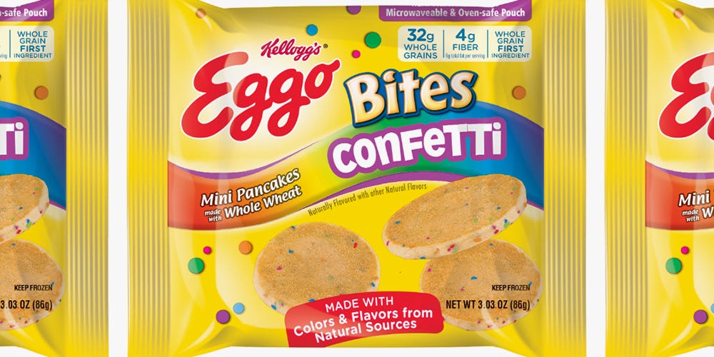 Eggos New Mini Confetti Pancakes Are Birthday Cake Flavored To Celebrate The Morning