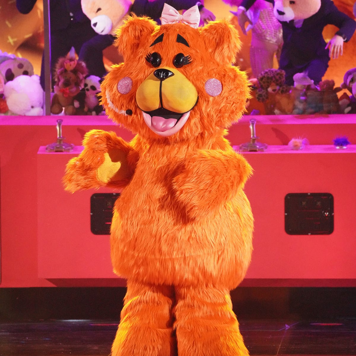 Masked Singer Unveils Miss Teddy And Armadillo In Double Exit