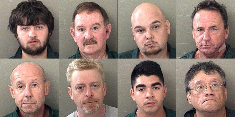 Pensacola Florida Sex Sting Arrests 22 People