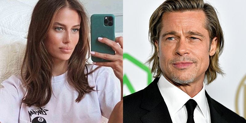 Who Is Nicole Poturalski Brad Pitts New Girlfriend